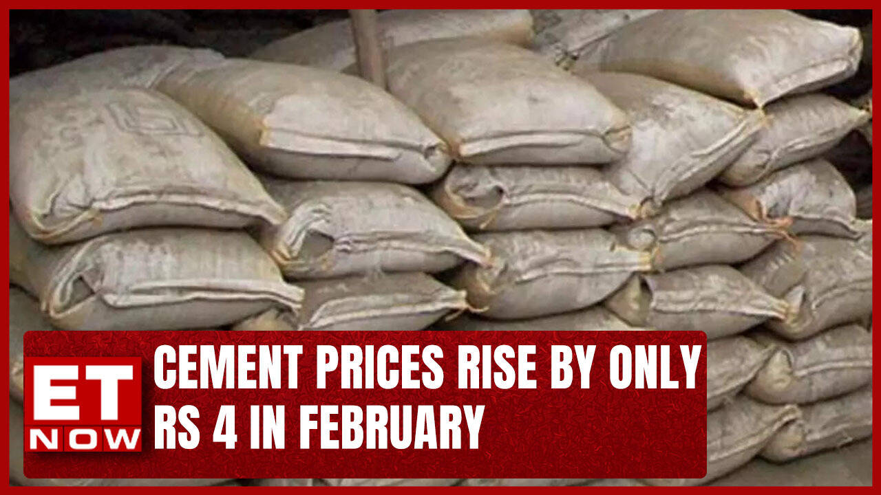 Cement Prices Rise By Only Rs 4 In February, Channel Checks Suggest ...