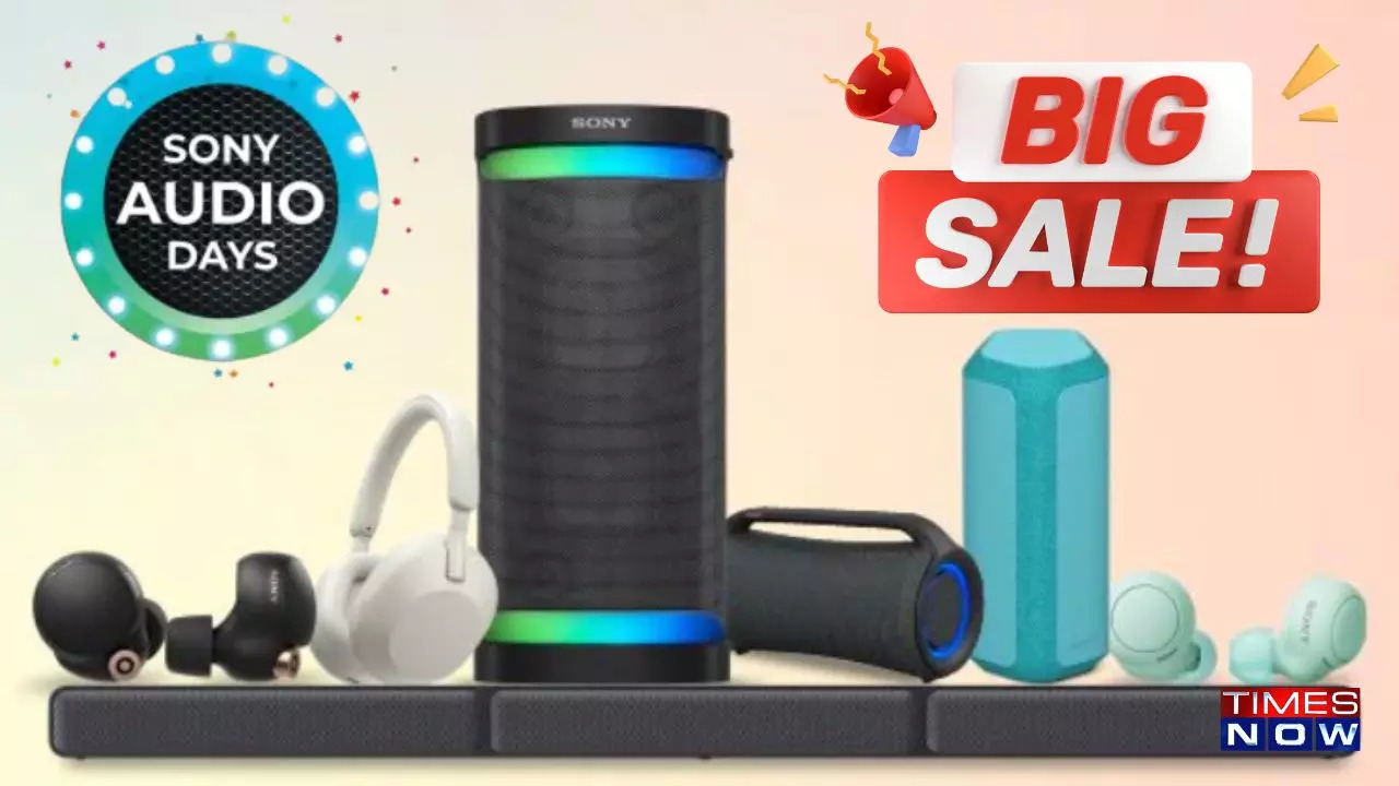Sony Audio Days: Get Your Groove On with Jaw-Dropping Deals on Sony's ...