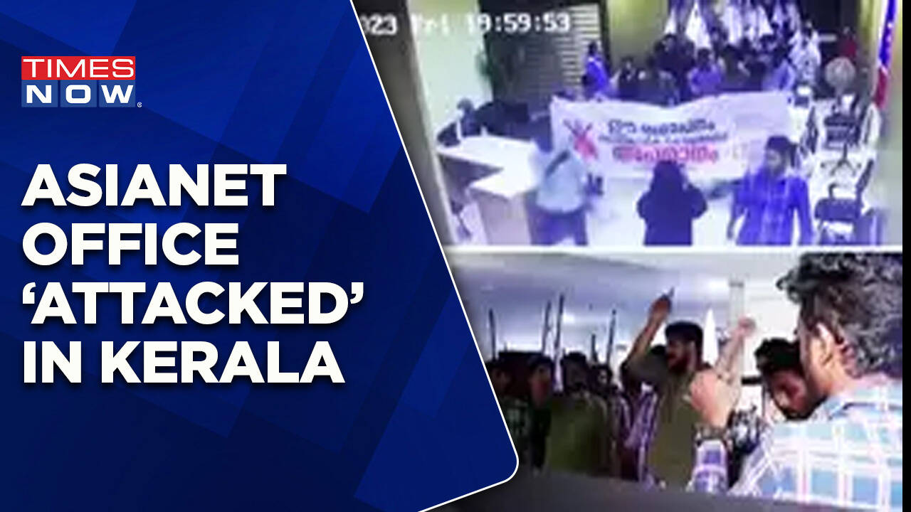 35 SFI Activists Barge Into Media House's Office In Kerala | Shout ...