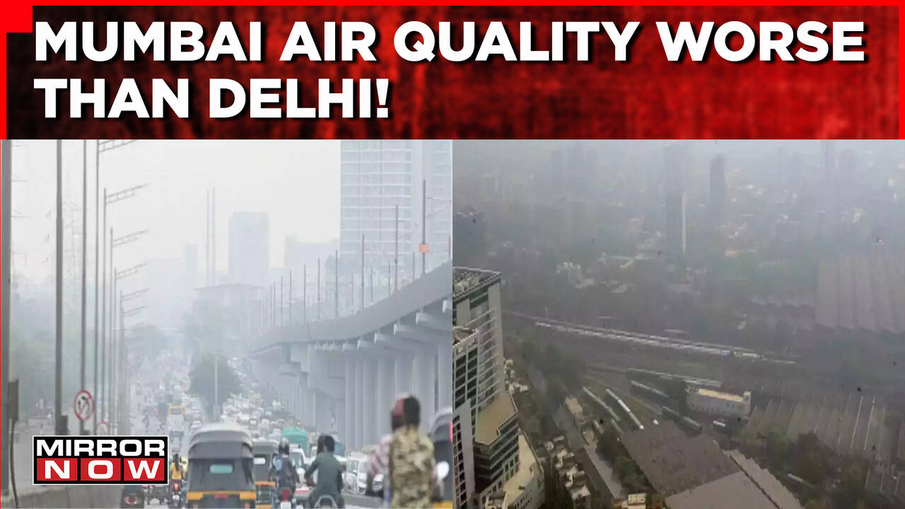 Mumbai Air Quality Worse Than Delhi | AQI Reaches 300 | Foul Air ...