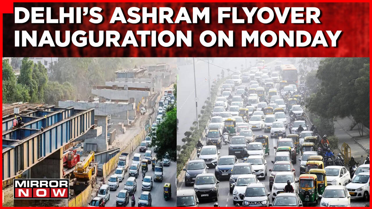 Delhi's Ashram Flyover To Be Opened Tomorrow | CM Arvind Kejriwal To ...