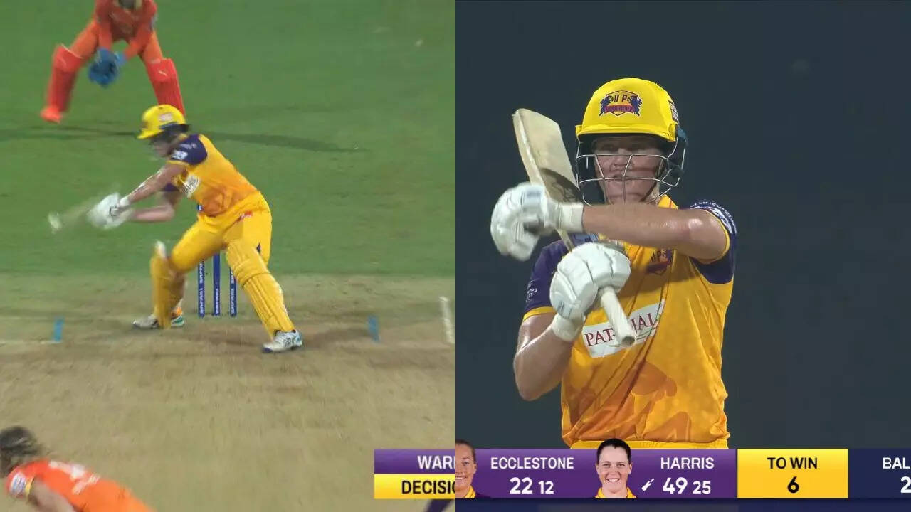 WPL 2023: Wide or not? Grace Harris' game-changing DRS overturn in ...
