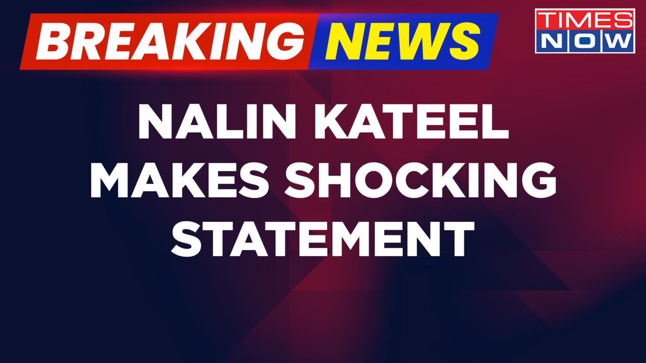 Breaking News | BJP MP Nalin Kateel Makes Personal Remark Against Rahul ... Breaking News | BJP MP Nalin Kateel Makes Personal Remark Against Rahul ...