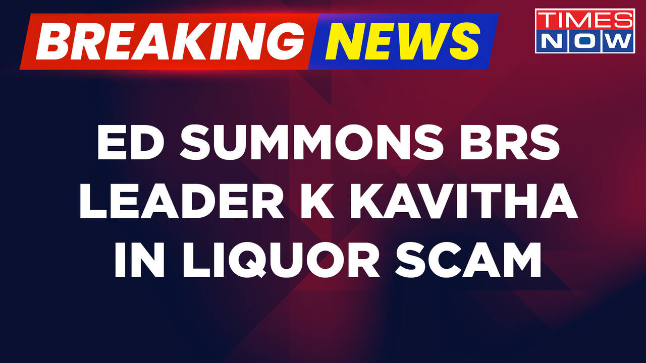 Breaking News | ED Summons BRS Leader K Kavitha In Delhi Liquor Policy Scam | Arun Pillai ...