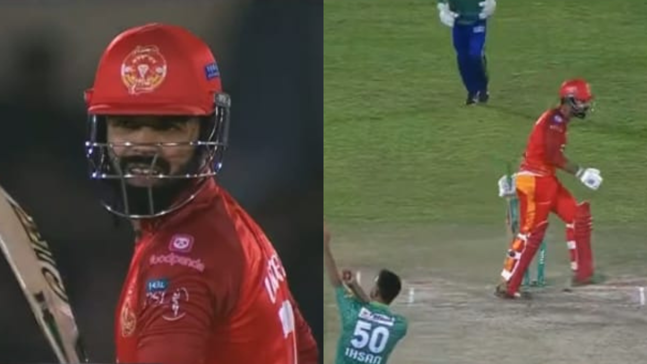 WATCH: Shadab Khan caught cussing on stump mic after getting out in PSL; Neesham asks why he ...