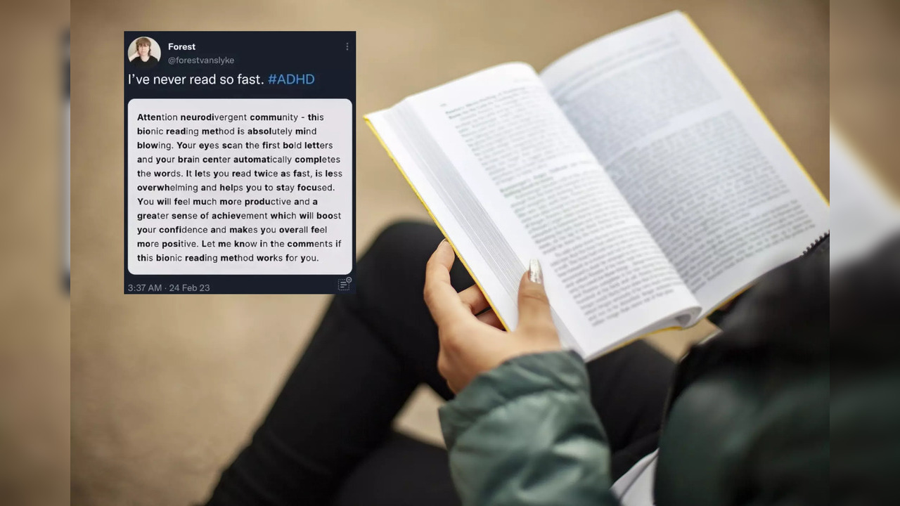 Netizens claim new reading 'hack' can help you read twice as fast with ...