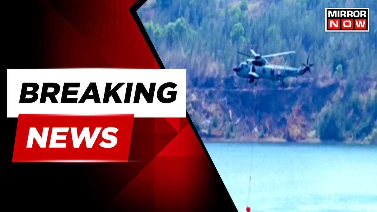 Breaking News | Goa Forest Fire Rages On | Indian Navy Helicopters Used ...