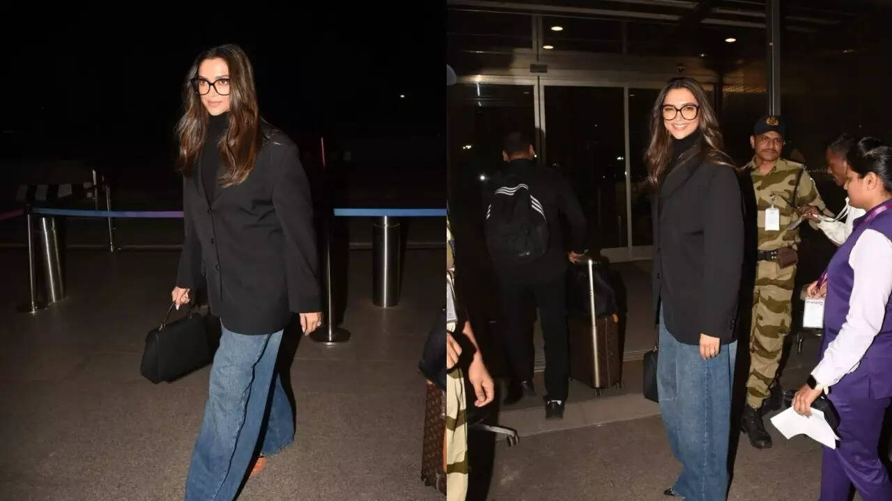 Deepika Padukone exudes YJHD's Naina Talwar geeky look at airport ahead ...