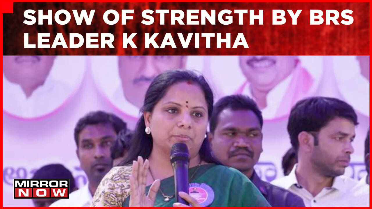 BRS MLC K Kavitha To Hold 1-Day Hunger Strike At Jantar Mantar To Demand Women's Reservation ...