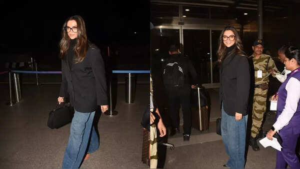 Deepika Padukone exudes YJHD's Naina Talwar geeky look at airport ahead ...