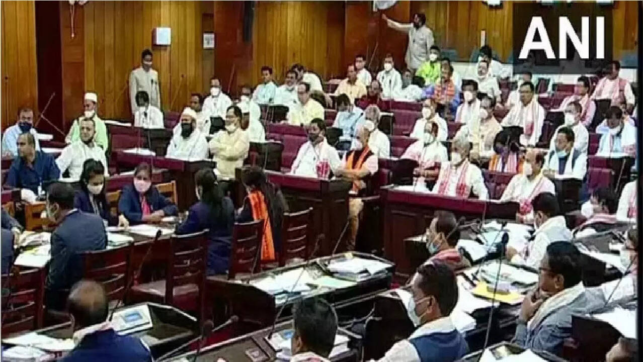 'Dog meat eating': Protest in Assam assembly over Maharashtra MLA ...