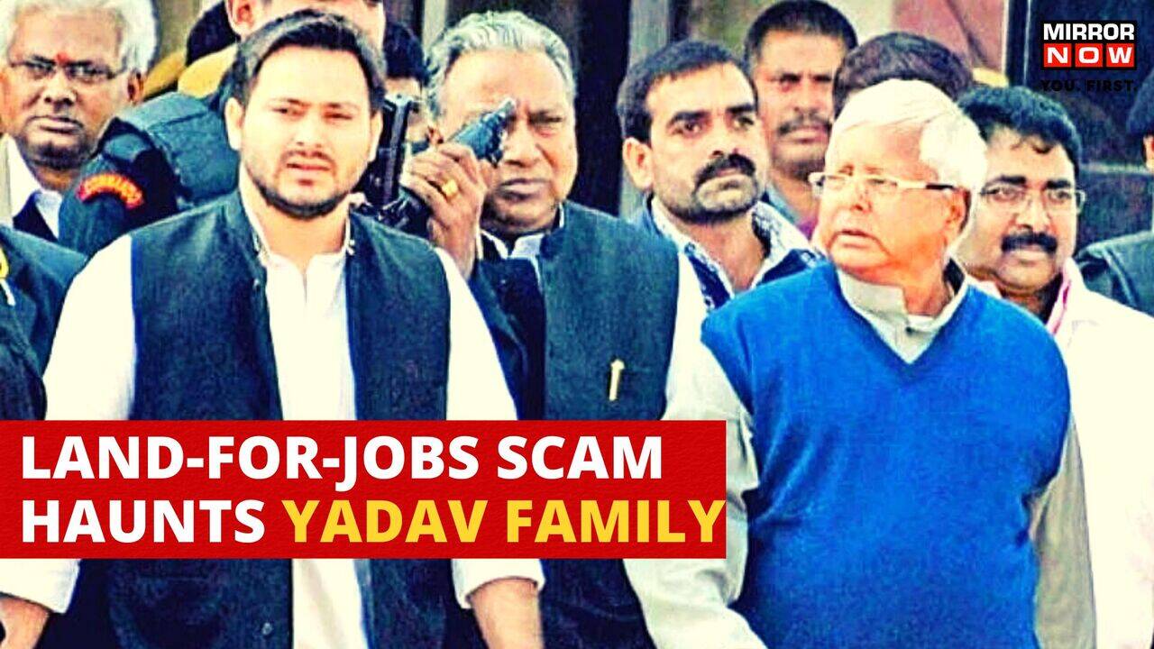 Land-For-Jobs Scam | ED Raids In Bihar, Delhi | Tejashwi Yadav's Home ...