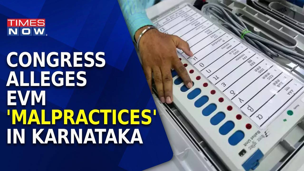 Congress Alleges 'Malpractices' Via EVM In Karnataka | BJP Shuns ...