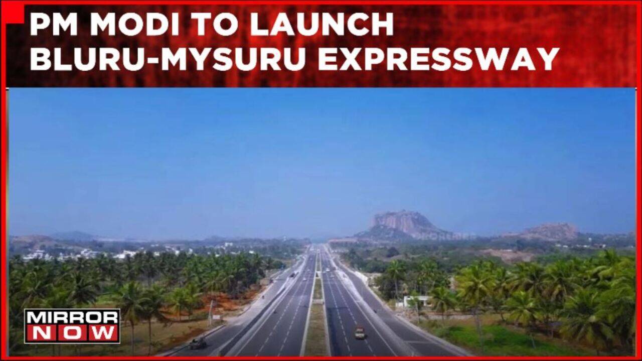 PM Modi To Launch B'luru-Mysuru Expressway | Congress Claims Credits Ahead Of Polls | English ...