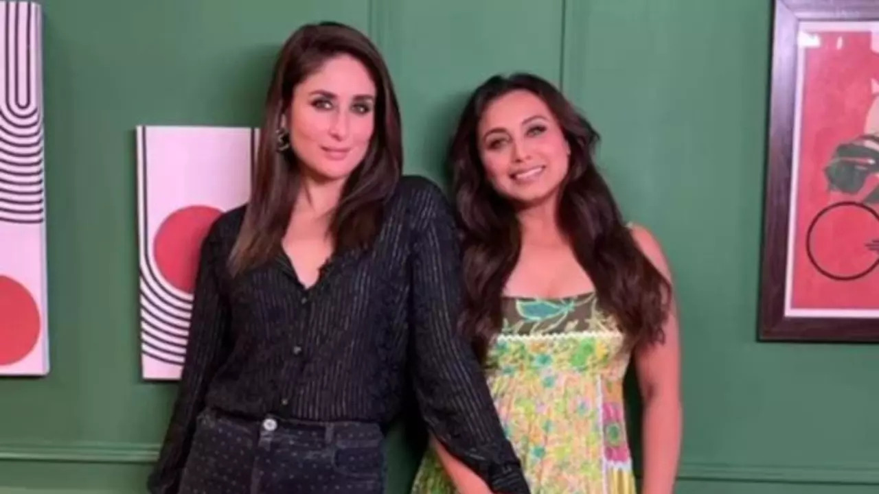 Tina and Pooja are back! Kareena Kapoor, Rani Mukerji reunite for chat ...