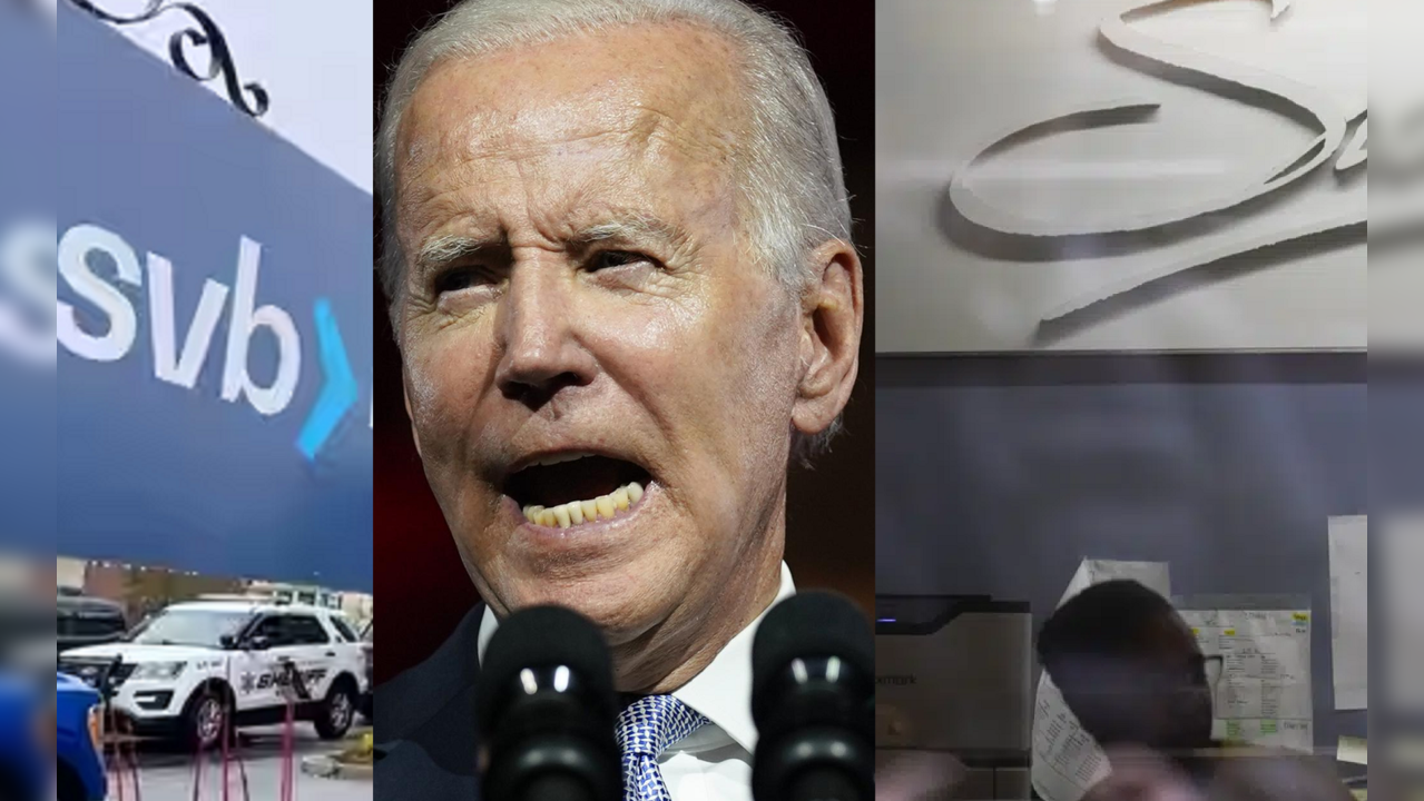 Amid SVB bank crisis and Signature Bank collapse, US President Joe ...