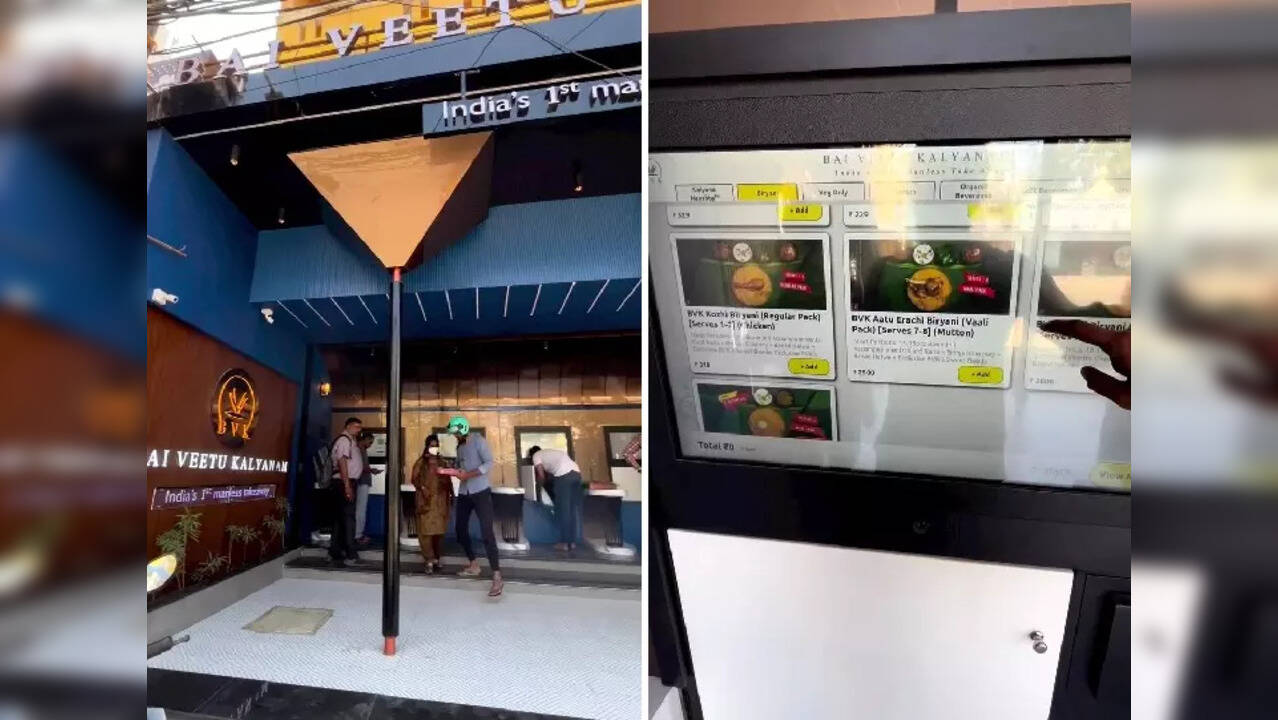 'Biryani ATM' in Chennai lets customers take fresh biryani home in ...