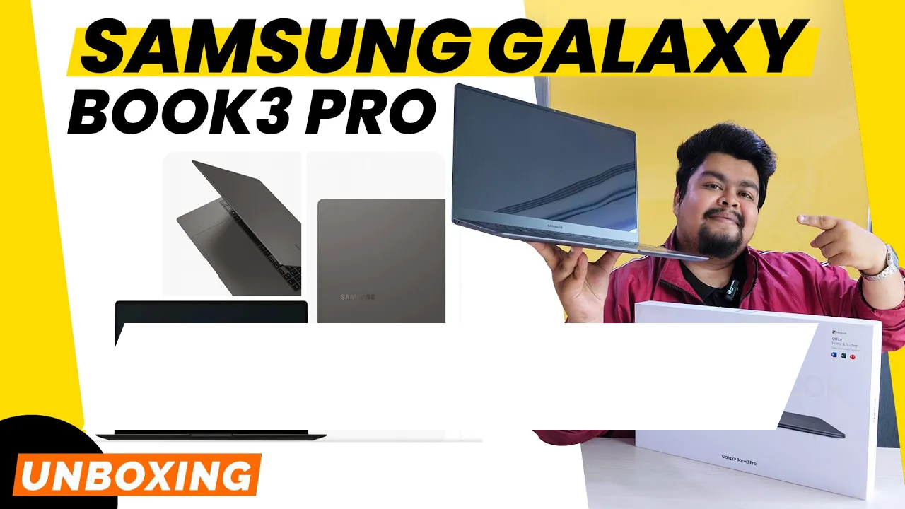 Samsung Galaxy Book 3 Pro | Unboxing and First Impression | Best Game ...