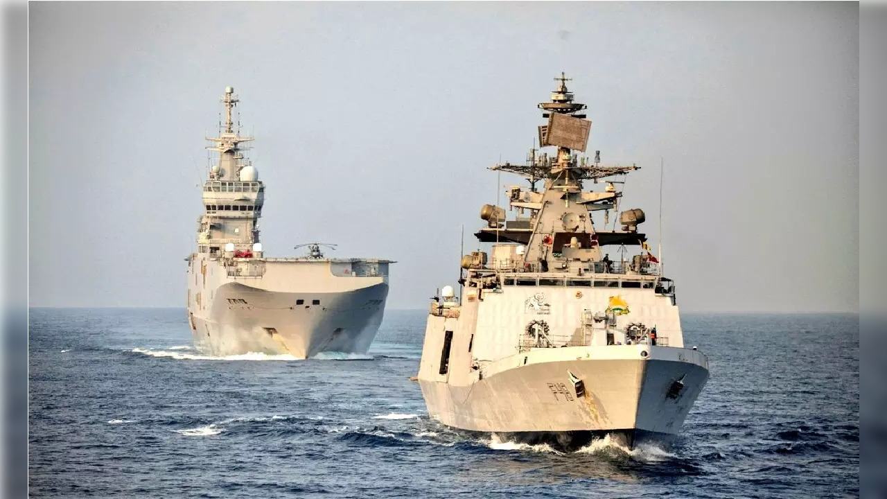 India working with other navies but not looking at military alliances ...