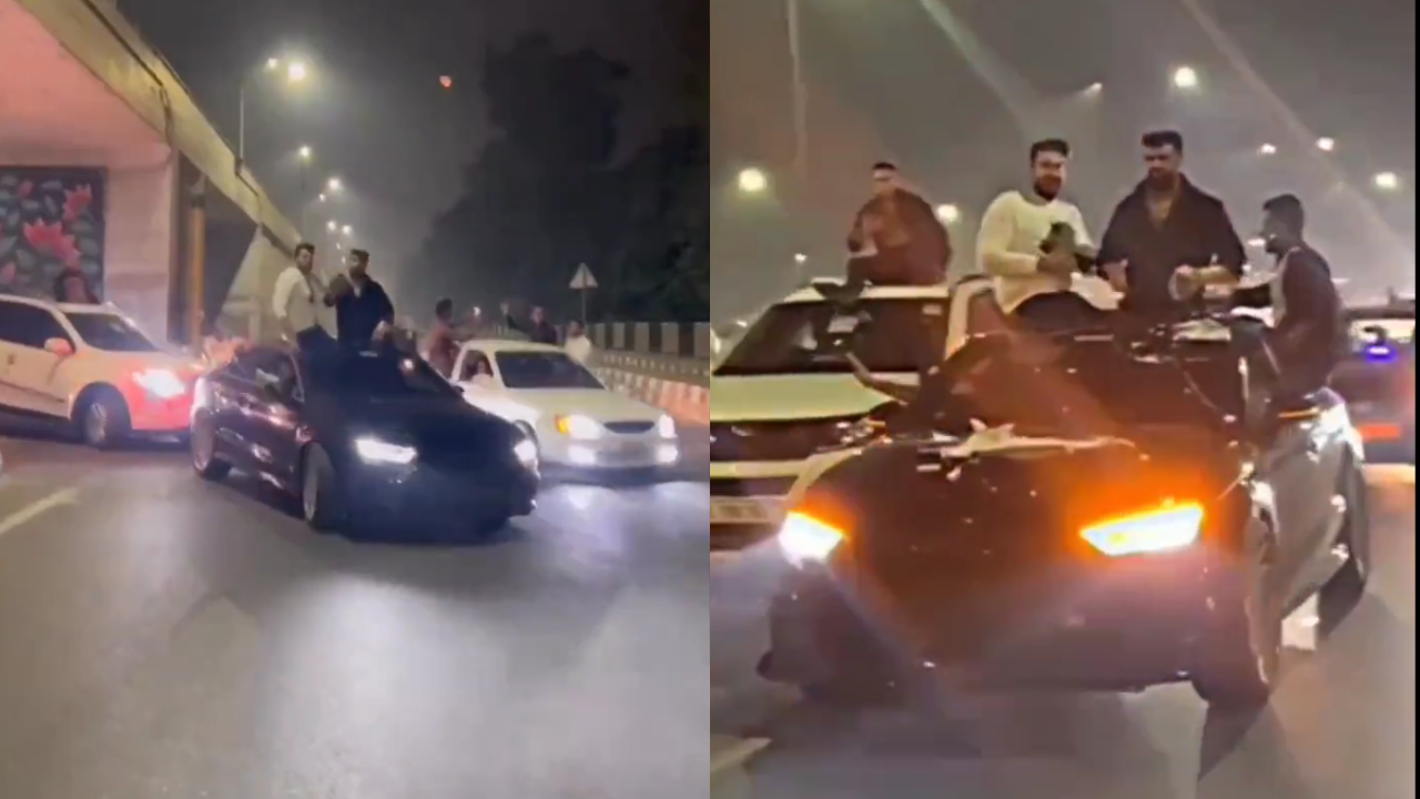 Another YouTuber caught for violating traffic rules by Delhi Police ...