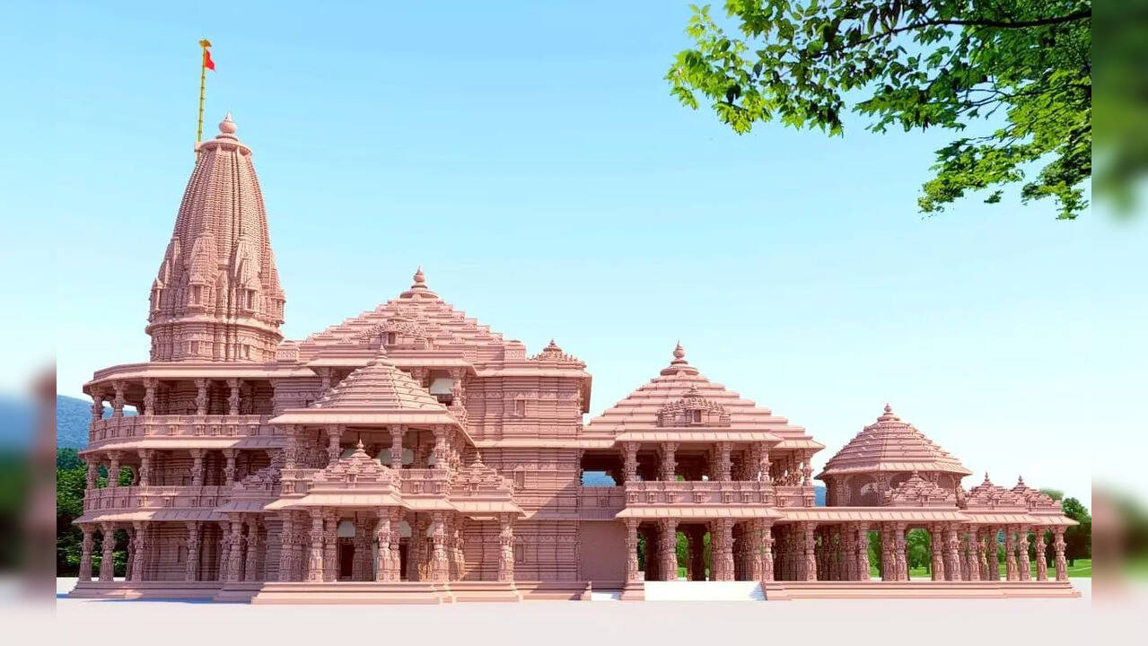 Ram Temple's Sanctum Sanctorum where idol of Lord Ram will be placed ...