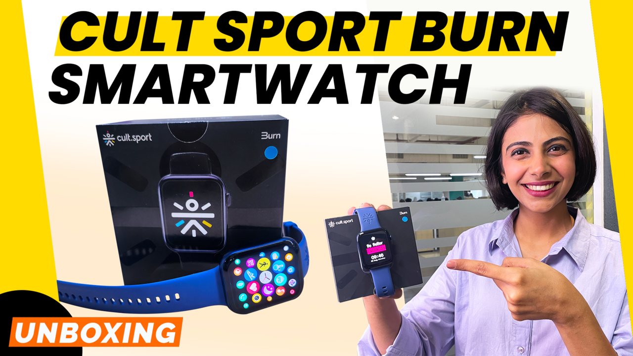 Cult Sport Burn Smartwatch Unboxing | Best Smartwatch Under Rs 3000 ...