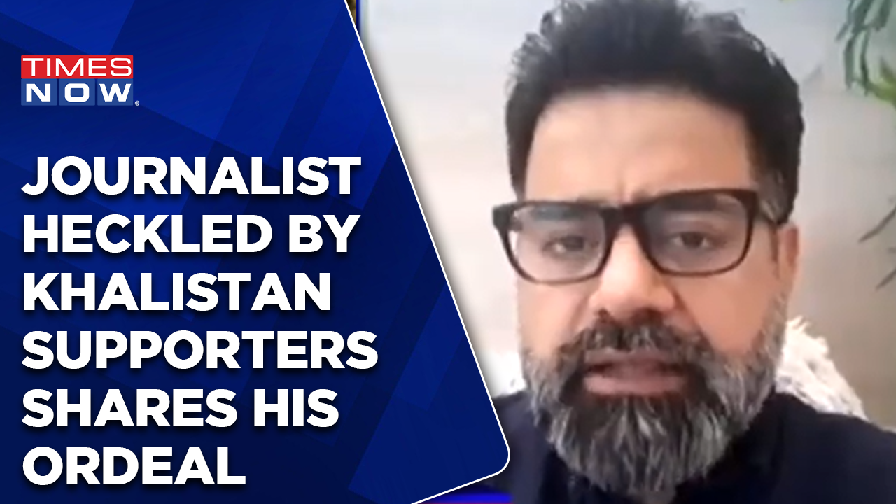Sameer Kaushal, on-Duty Journalist Who Was Heckled By Khalistani Mob In ...
