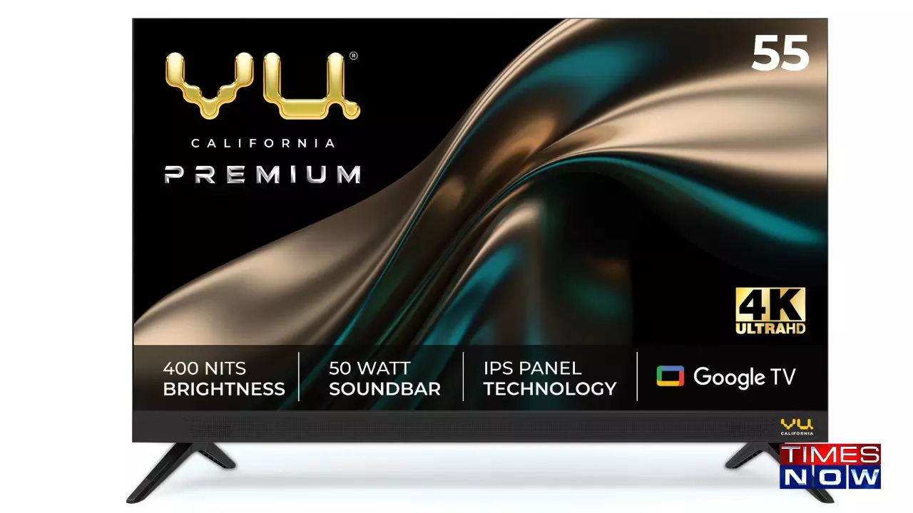 Vu Televisions launches 43, 55-inch TV with 50W built-in soundbar ...