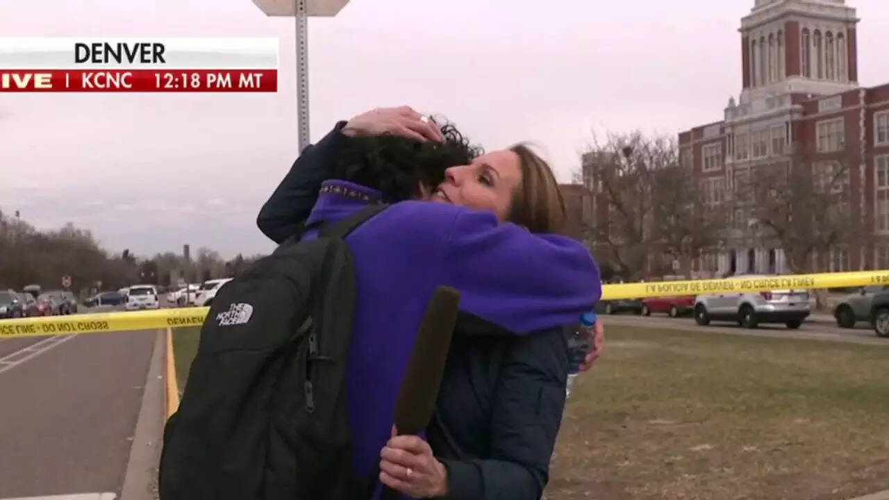 Fox News reporter reunites with her son mid-coverage during school ...