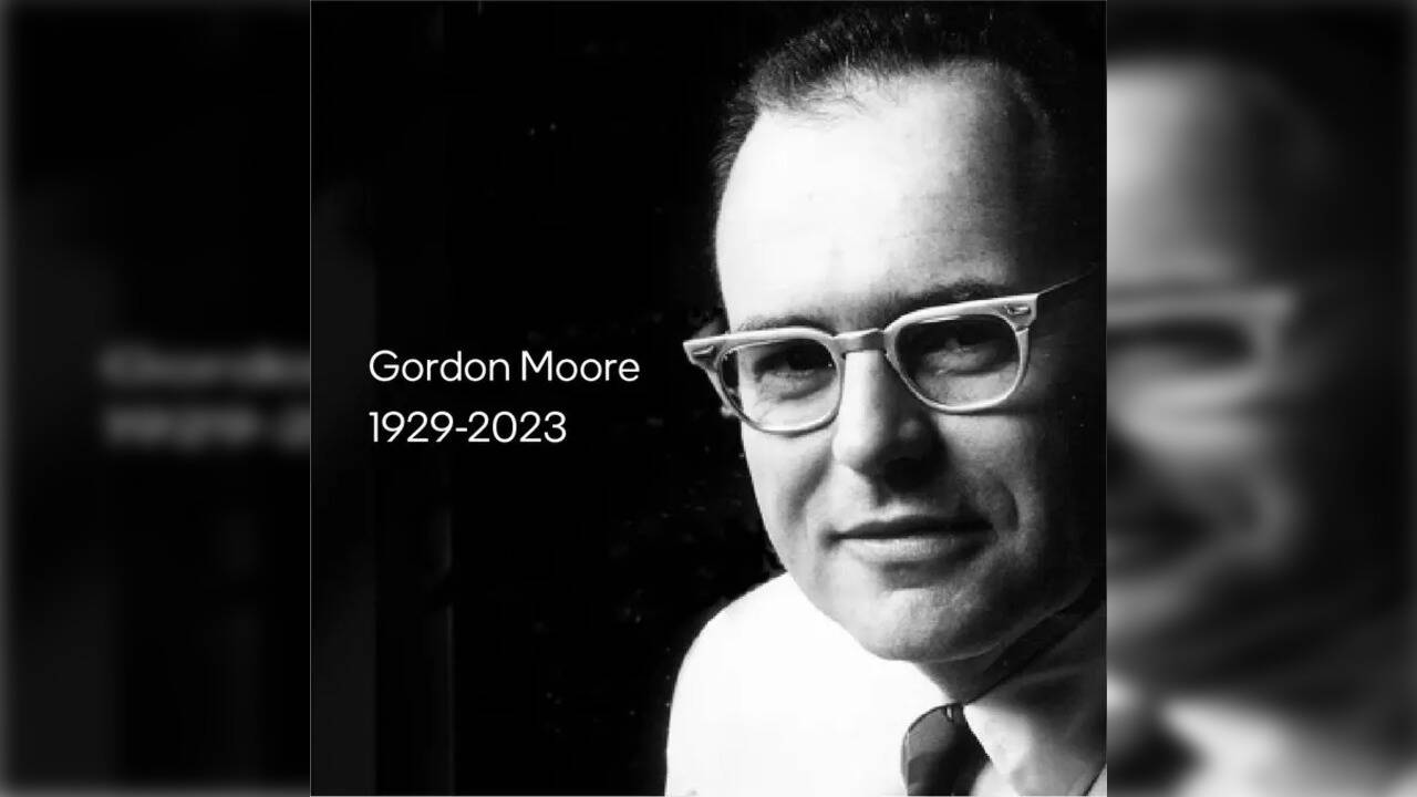 Gordon Moore, co-founder of Intel & pioneer of Moore's Law, dies at 94 ...