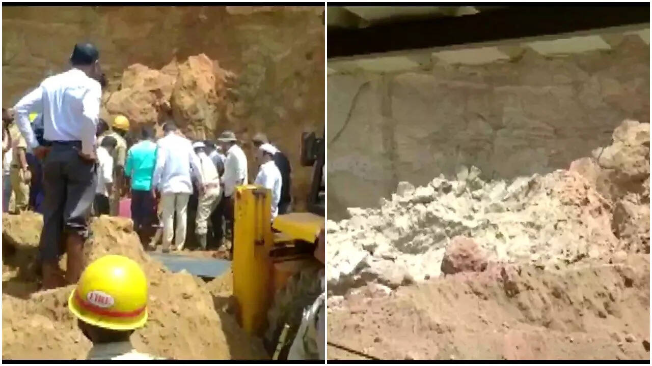 Karnataka mudslide incident: 3 Labourers killed after soil mound falls ...