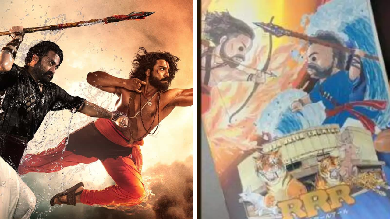 Rrr: RRR fever continues! Japanese mom creates SS Rajamouli movie ...