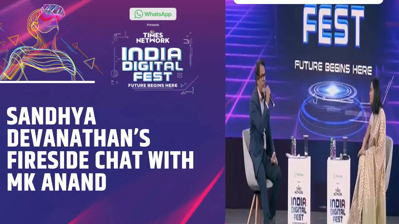 Times Network MD & CEO, MK Anand's Fireside Chat With Head & VP, India ...