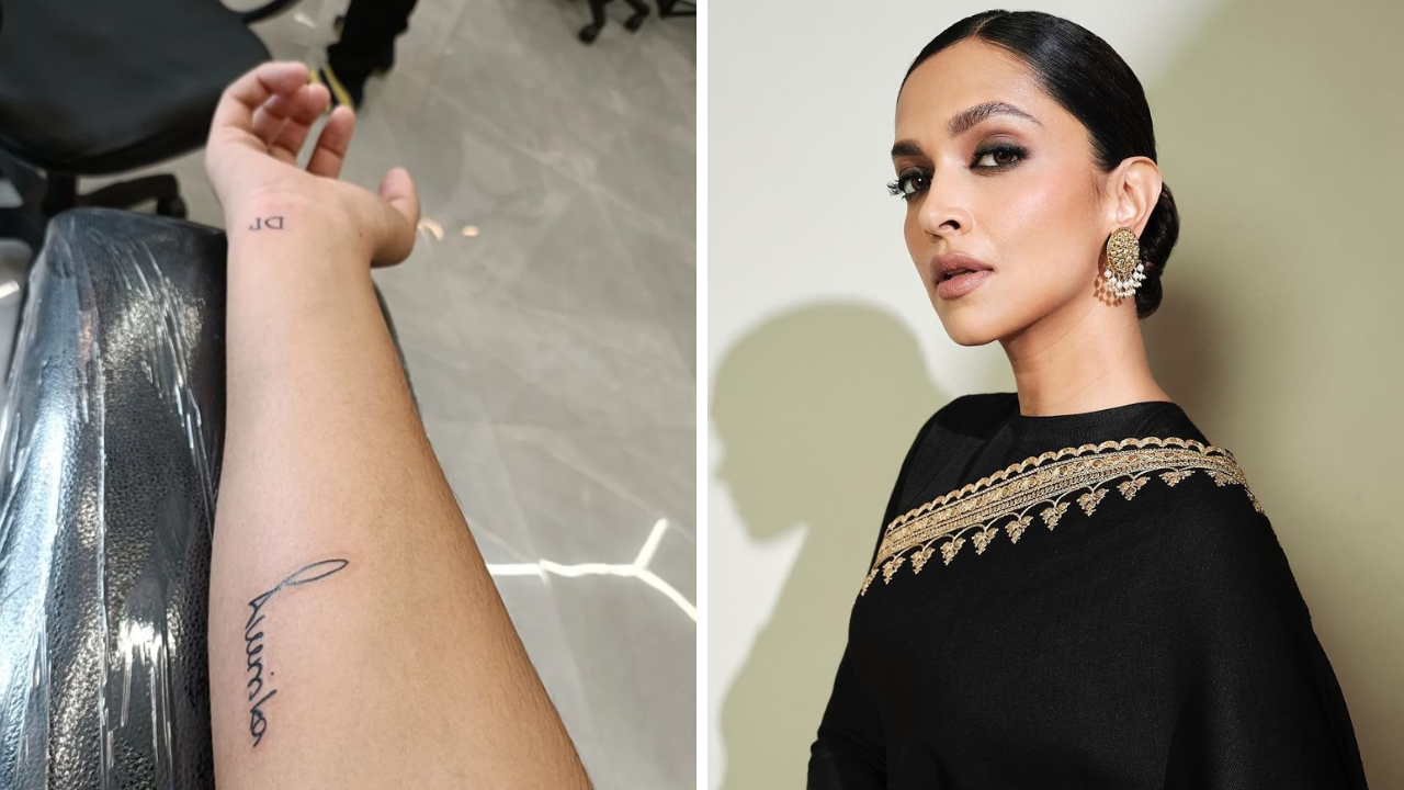 Deepika Padukone: Deepika Padukone's fan tattoos her autograph ...