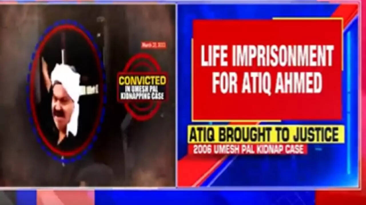 BREAKING: Atiq Ahmed Gets Life Imprisonment in 2006 Umesh Pal Murder Case | India News, Times Now