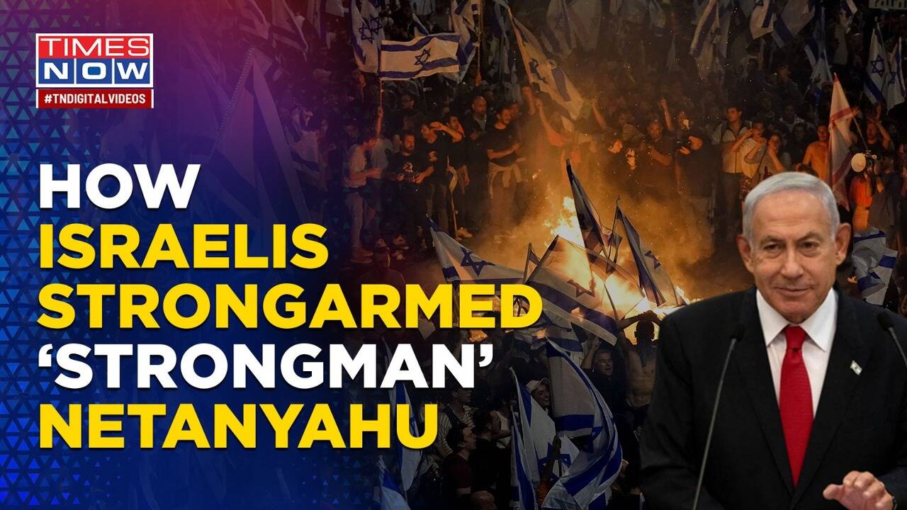 Massive Protests Bring 'Dictator' Netanyahu On His Knees As Israeli ...