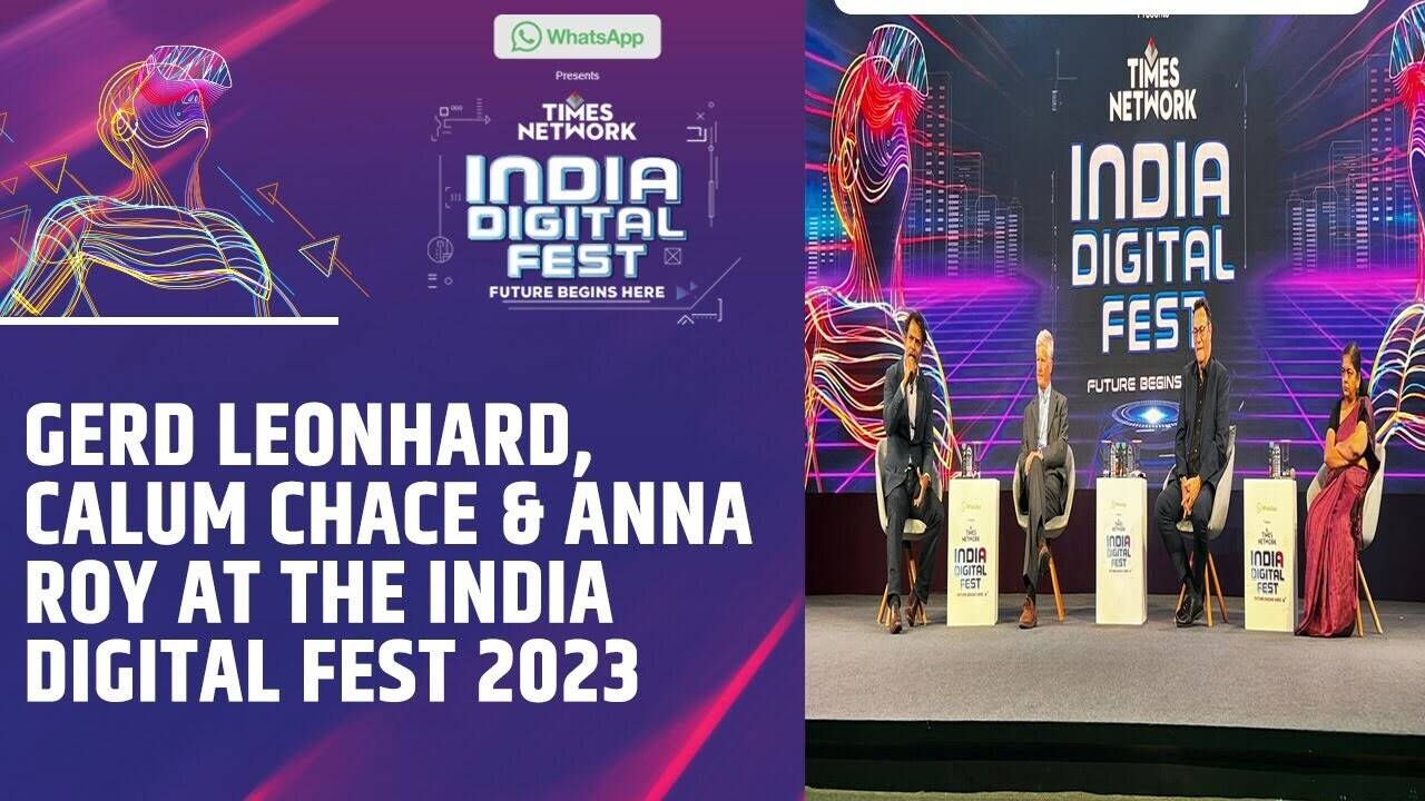 Gerd Leonhard, Calum Chace & Anna Roy Speak On Artifical Intelligence ...