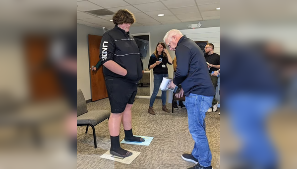 6ft 10in teenager's feet grows to size 23, to get biggest ever shoes ...