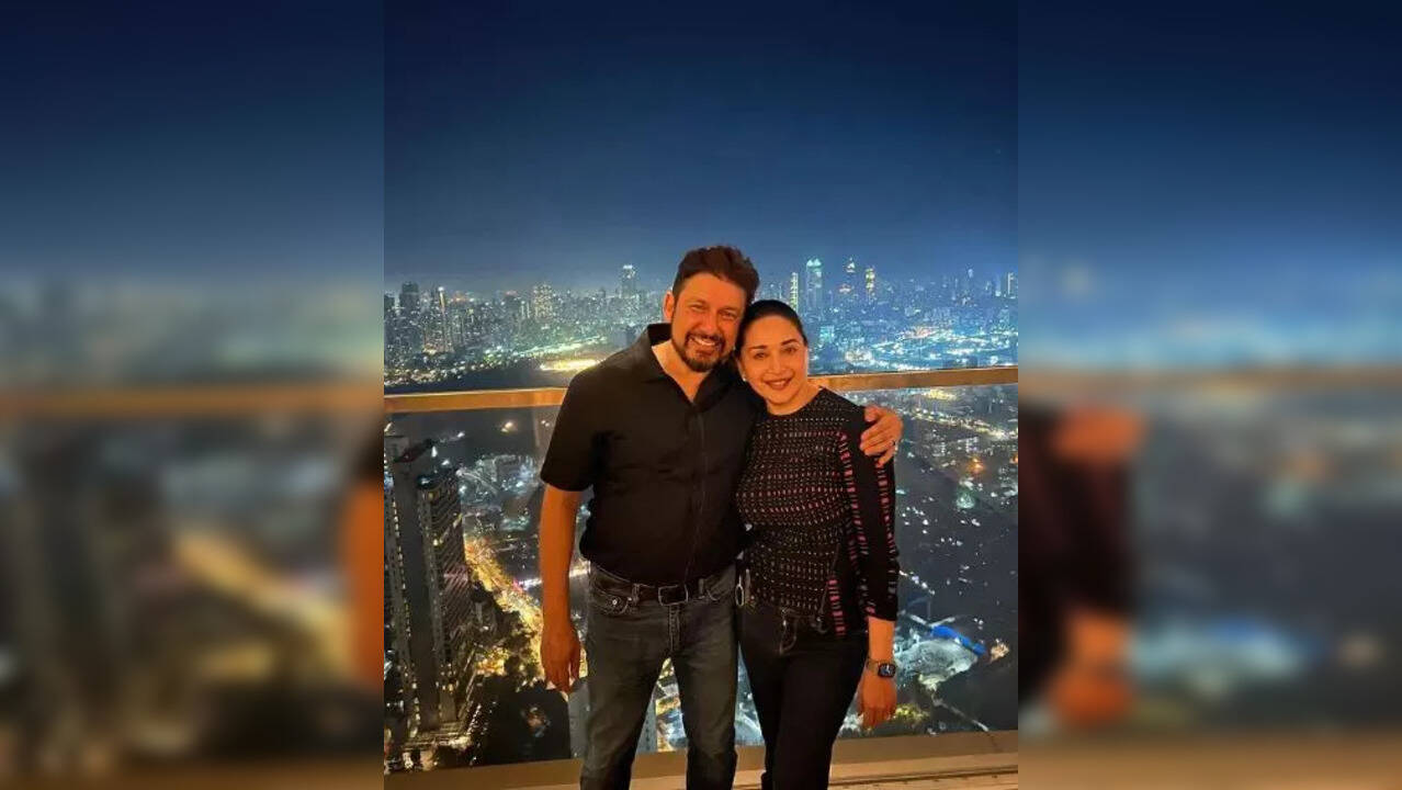 Madhuri Dixit and husband Dr. Nene share tips to avoid in-flight ...