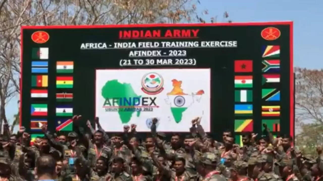 First Ever India Africa Field Training Exercise 'Afindex 2023 ...