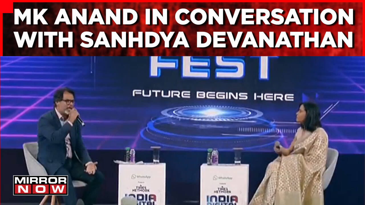 MK Anand, MD & CEO, Times Network In Conversation With Sandhya ...