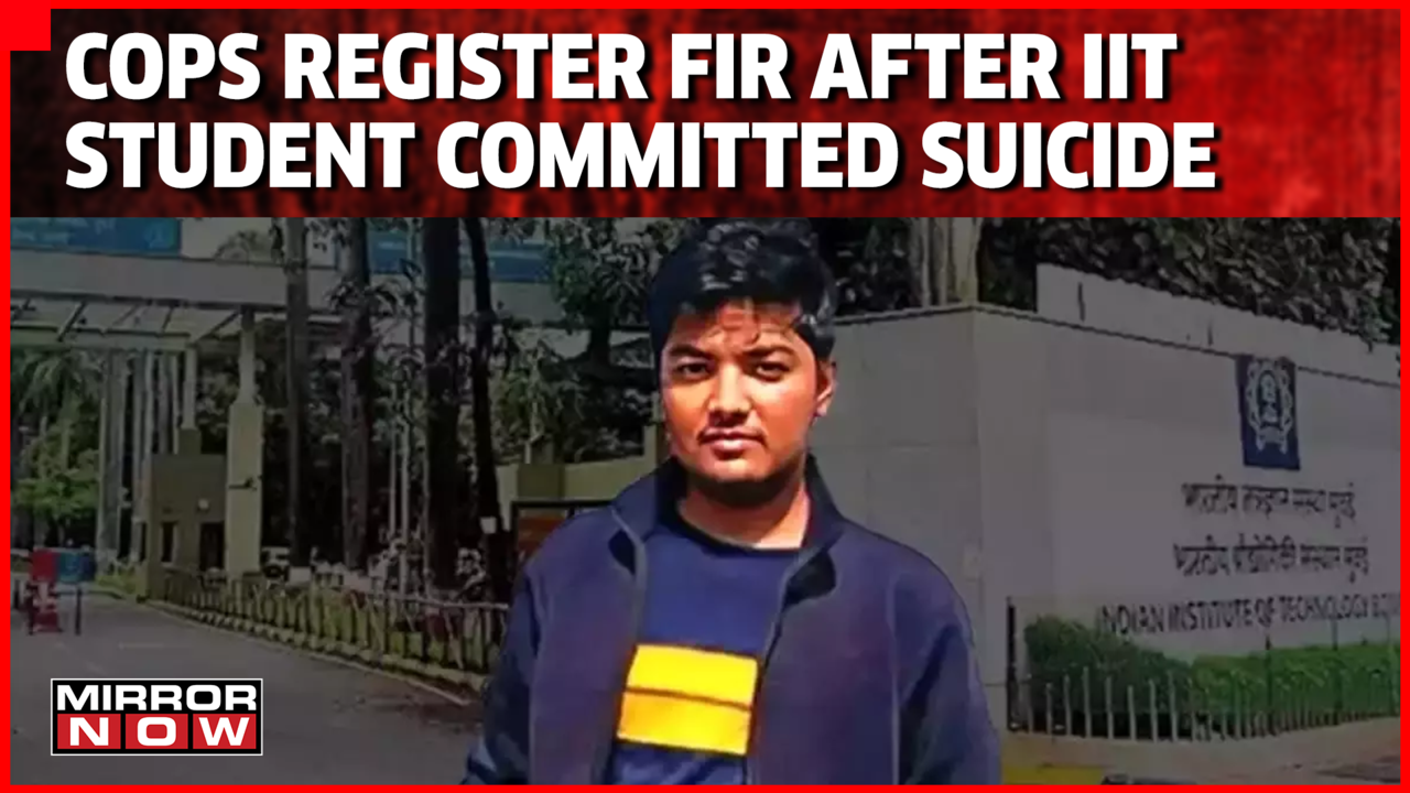 Cops Register FIR After IIT Bombay Student Committed Suicide In ... Cops Register FIR After IIT Bombay Student Committed Suicide In ...