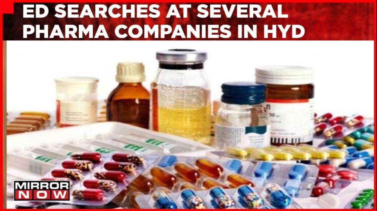 Hyderabad: 15 Teams Of ED Conduct Raids On Pharma Companies | Latest ...