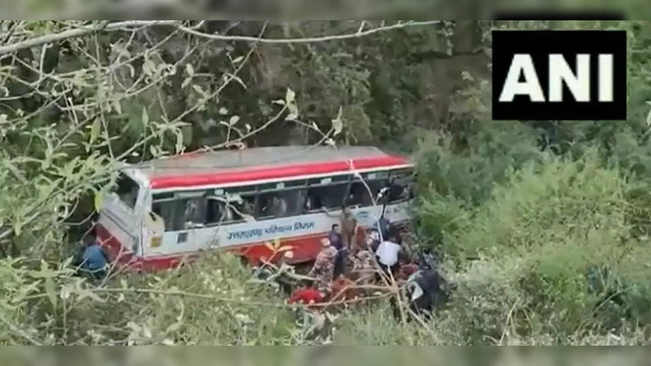2 dead, many injured after bus falls off gorge on Mussoorie-Dehradun ...