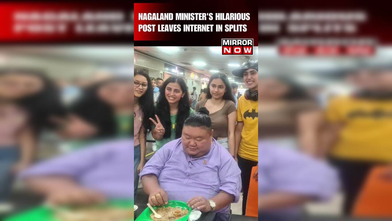 Viral | Nagaland Minister Temjen Imna Along's Hilarious Post On Food ...