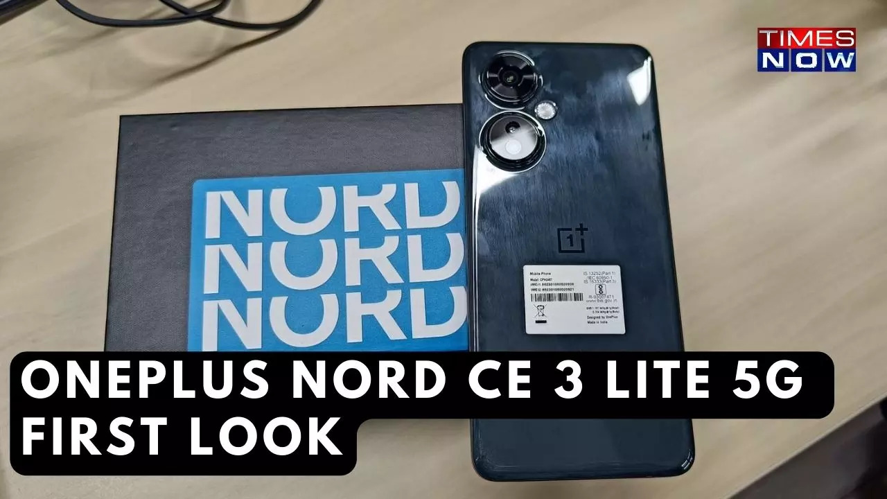 OnePlus Nord CE 3 Lite 5G First Look: Power-Packed Mid-Ranger with ...