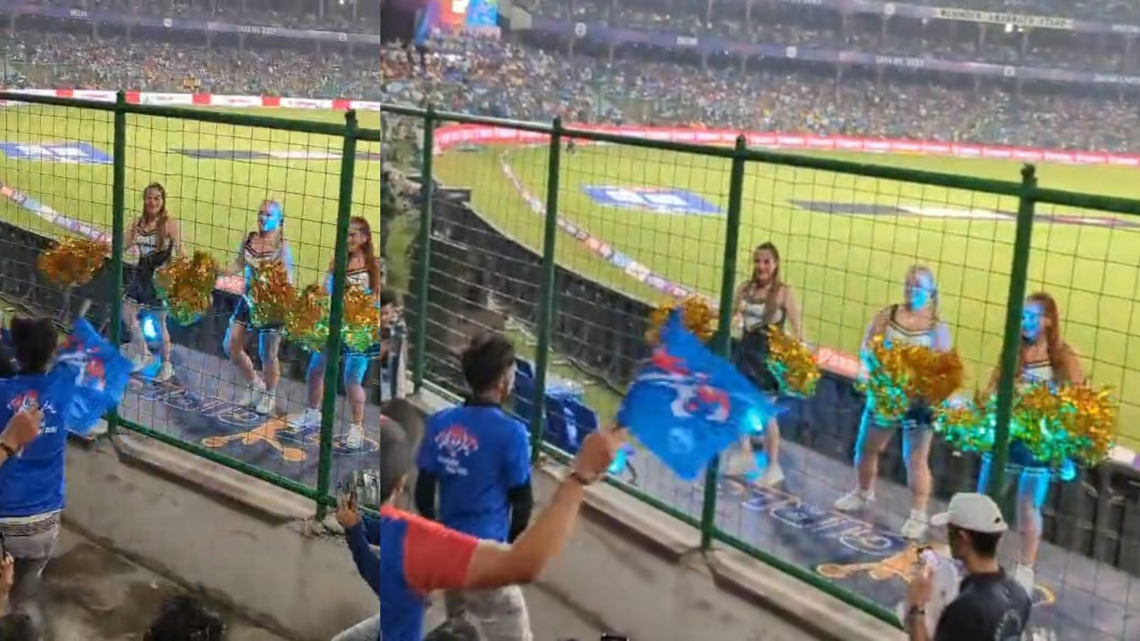 IPL 2023: Spectator Gives Cheerleaders Run For Their Money With Epic ...