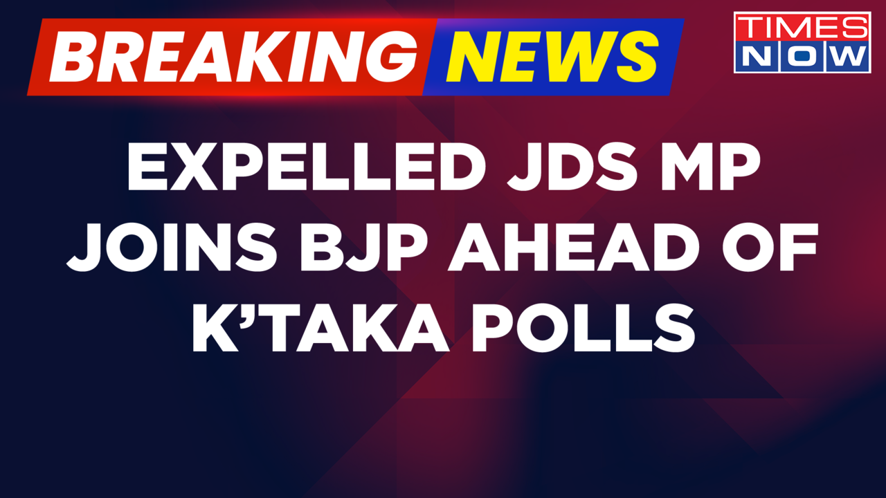 Karnataka Assembly Elections 2023: Former JDS MP LR Shivarame Joins BJP After Getting Spelled ...
