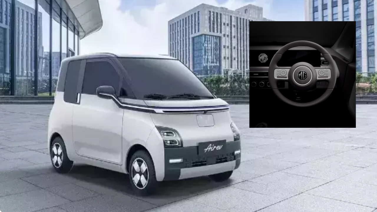 MG Comet EV: Interior teased by the company ahead of its launch ...