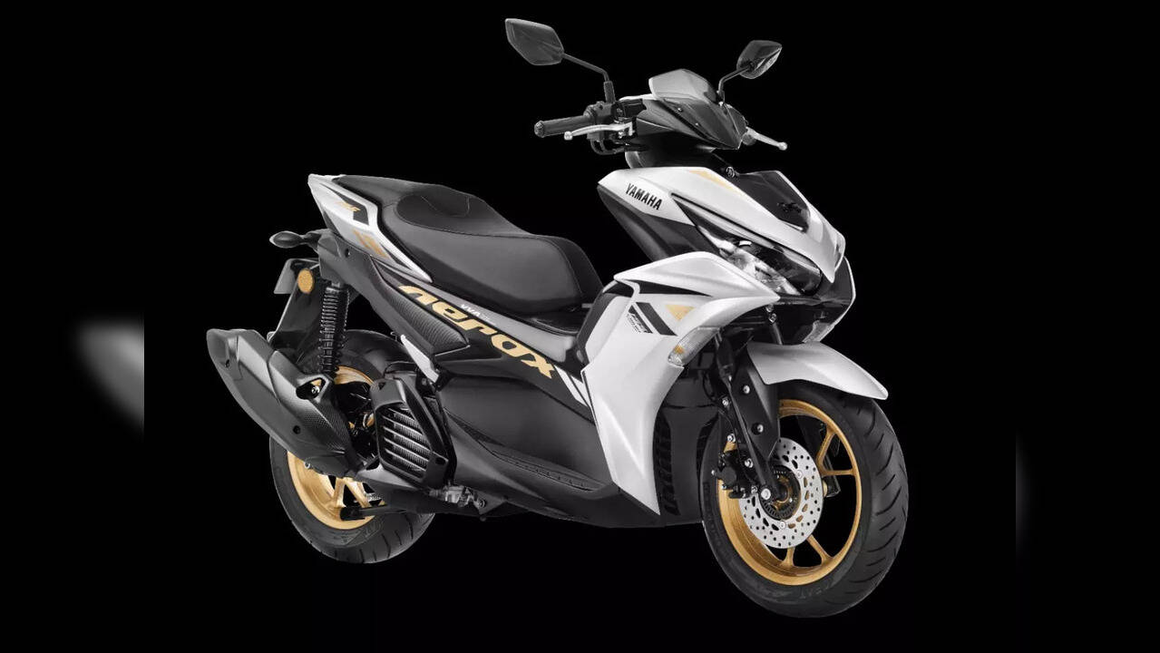 Yamaha News India | New 2023 Yamaha Aerox 155 Scooter Launched in India ...